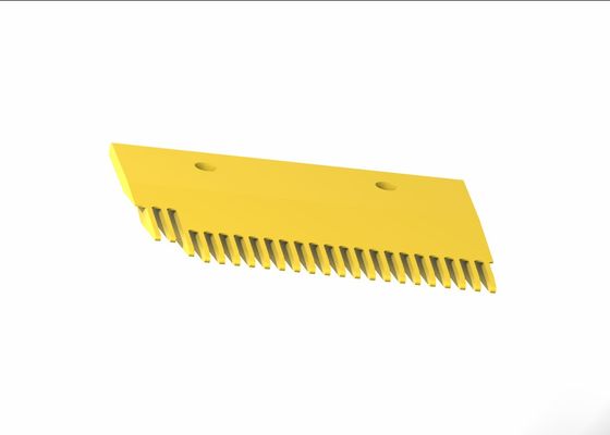 Yellwo Powder Coated Moving Walk Comb For Pallet Plastic Inserts