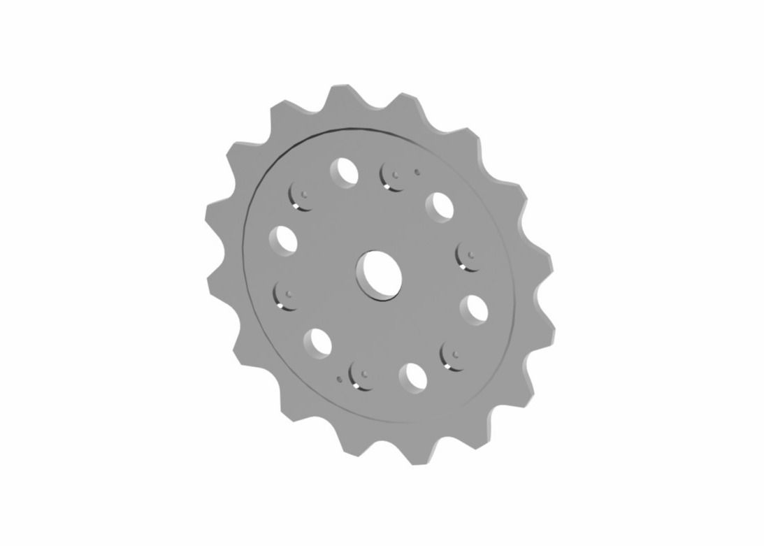 Roller Dia. 76 Escalator Step Chain Sprocket SDS Escalator Chain ...